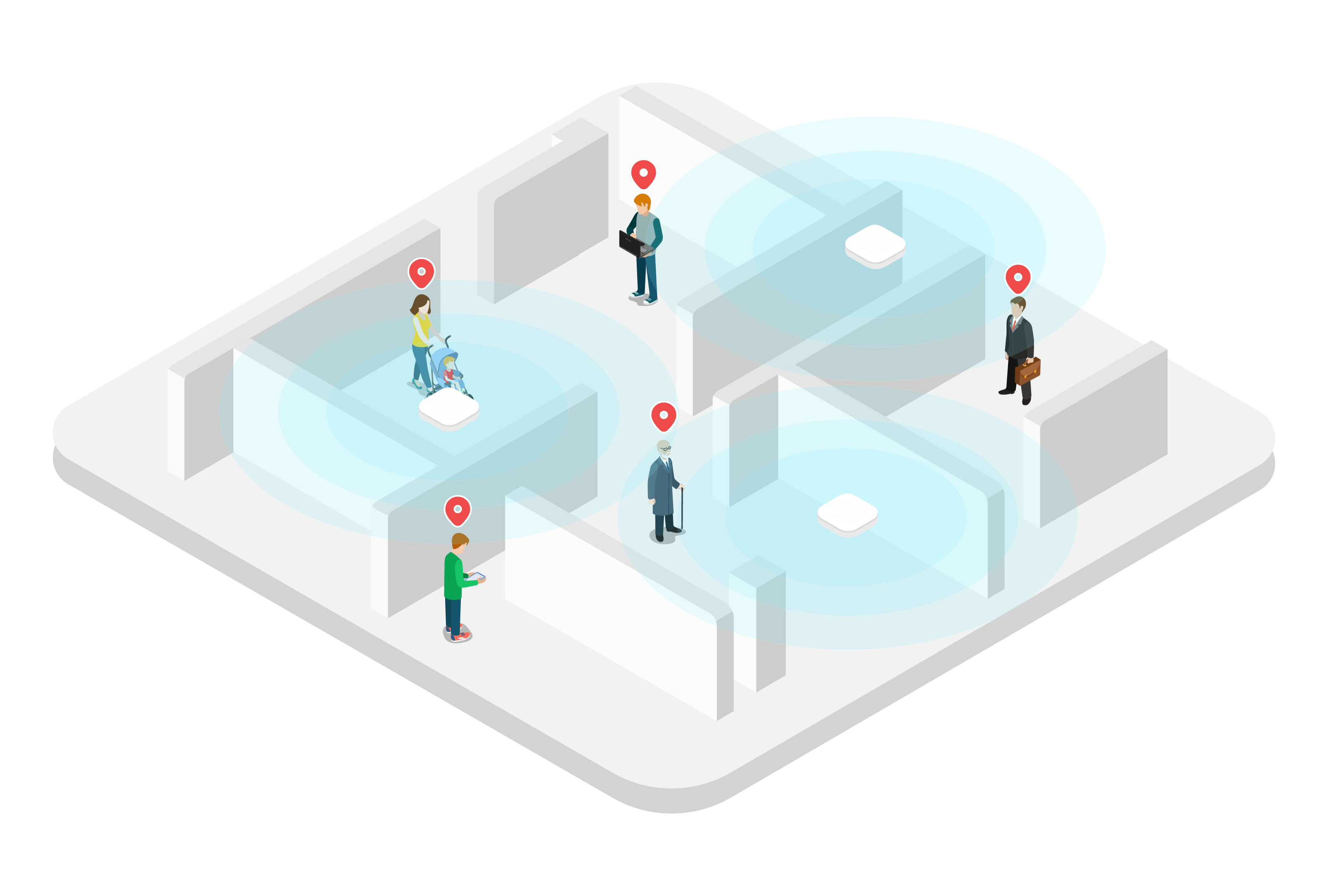 비콘을 활용한 RTLS 솔루션 - GROWSPACE