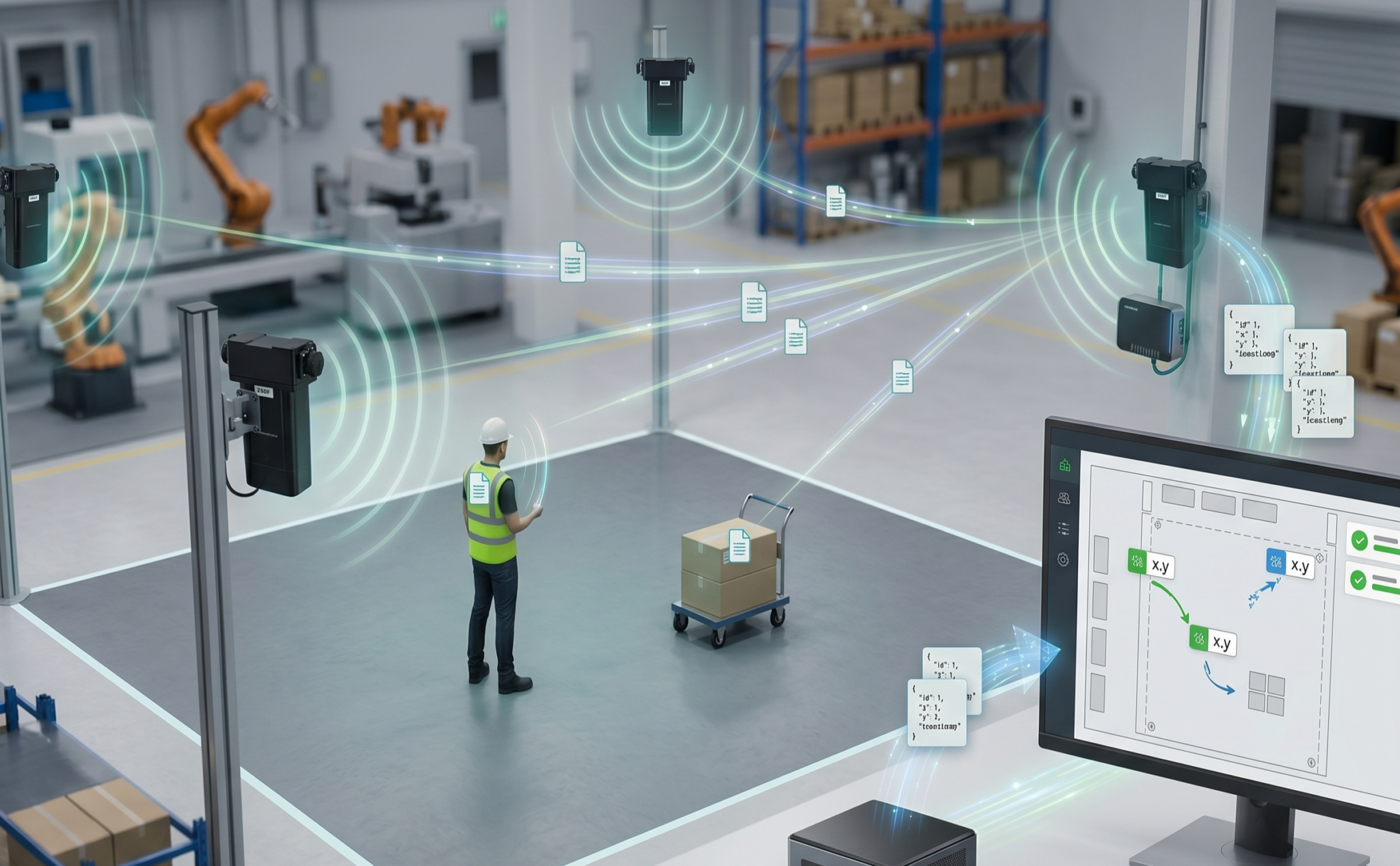 UWB Q2 스타터키트 MQTT 연동: R&D 없이 RTLS PoC 시작하기 - GROWSPACE
